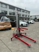 China Manual Telescopic Aluminum Lift Ndash Lightweight Durable Elevation Tool For Temporary Workstations for sale