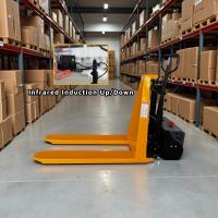 China Electric Infrared Induction Heavy-Duty 1500kg Electric Pallet Truck with 1 Year Warranty for sale