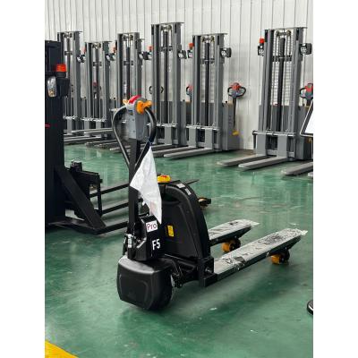 China EP 1.5ton Electric Pallet Truck with 1500kg Capacity F5pro Lithium Battery Motor Pump Engine for Large Scale Supermarkets for sale