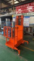 China CE Approved 300kg 0.3ton Powered Semi-Electric Aerial Order Picker Stock Automatic Handling Retail Printing Shops Hotels for sale