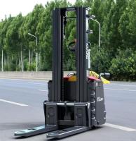 China Full Electric Dual Lift Stacker 2 Ton Load 3 Meter Height for Safe Pallet Handling for sale