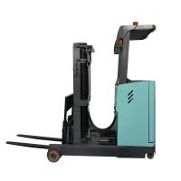 China Ride on Electric Reach Truck Forklift for Narrow Aisle Warehouse with EPS for sale