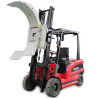 China Electric Forklift Equipped with Hydraulic Clamp – Quiet Operation, Low Maintenance, Ideal for Warehouse, Logistics & Recycling for sale