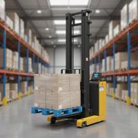 China Full Electric Pallet Stacker with 2 Ton Load Capacity and 3 Meter Lifting Height for Efficient Pallet Handling for sale