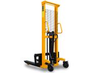 China 2000kg C Steel 20mm/S Walkie Manual Pallet Stacker for sale