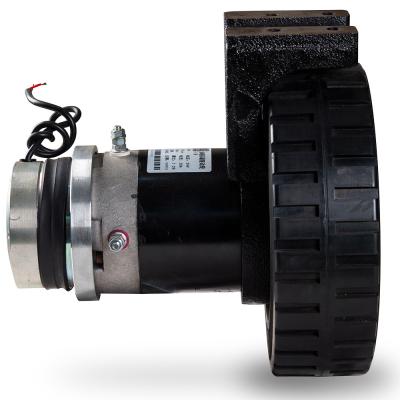 China 0.4kw 8N.M Logistic AGV Steering Brushed Drive Wheel Units for sale