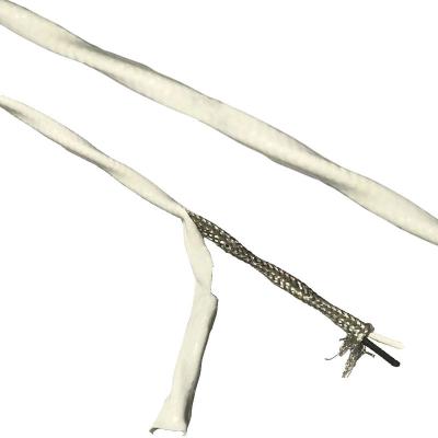 China High Temperature FEP Insulation Jacket Twisted Shielded Cable Two Cores for sale