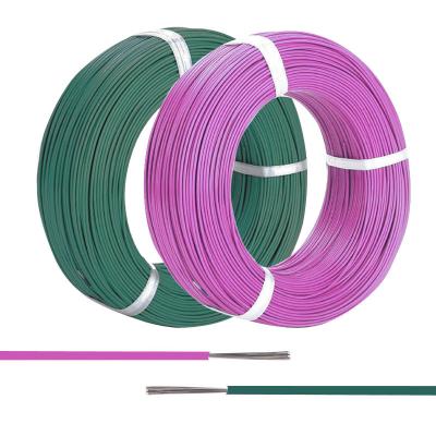 China 20 Gauge ETFE Tefzel Insulation 150 Degree Tinned Plated Stranded Copper Wire for sale