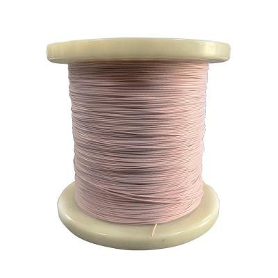 China 42/0.08mm Bare Stranded Copper PTFE Wrapping Wire with High Temperature Resistance for Industrial Applications for sale