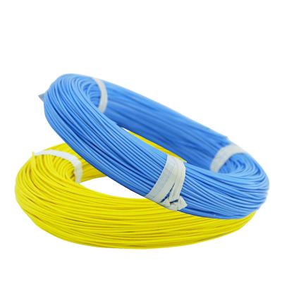 China Corrosion Resistant Oil Resistant Acid Resistant PTFE High Temperature Wire with Silver Plated Copper Conductor for sale