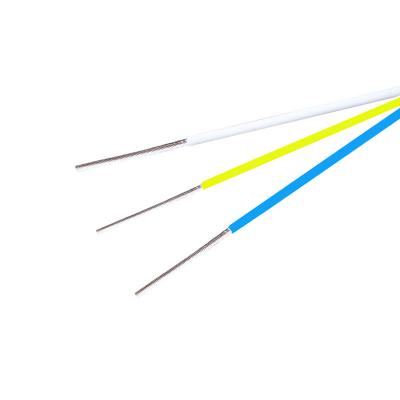 China High Temperature Silver Plated Copper PFA Insulated Wire with Multiple AWG Sizes AC600V Rated and 1-5 Core Options for sale
