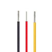 China 12 Gauge Silver Plated PFA Insulated Wire with 36awg~3/0awg Range and 10 Base Colors for sale