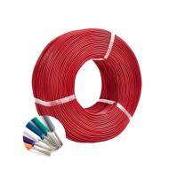 China Heat Resistance 600V Rated PFA Insulated Wire with Silver Plated Stranded Conductor in 16 18 26 Gauge for sale