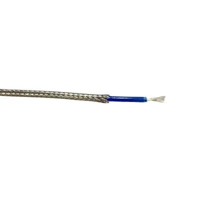 China Braided Tinned Copper High Temperature Wire with FEP Coating for -60~+200°C and Resist 200 Degree in 10 12 Gauge for sale
