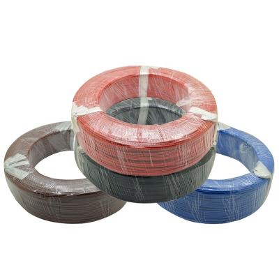 China 7 Strands Tinned Stranded Copper FEP Heating Wire with Wear and Scratch Resistance for High Temperature Applications for sale