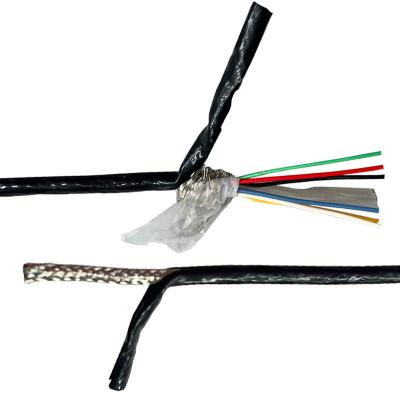China 26AWG Multicores ETFE Insulated Wire with High Temperature Resistance and Tefzel Braided Cable for sale