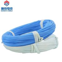 China 7/0.2mm Hightemp PTFE Silver Plated Copper Wire for sale