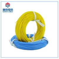 China 7/0.2mm Hightemp PTFE Silver Plated Copper Wire for sale