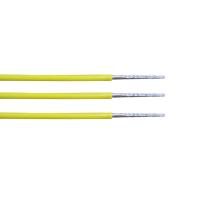 China 22AWG ETFE Insulated Wire 150C Heat Resistant Yellow Color for sale