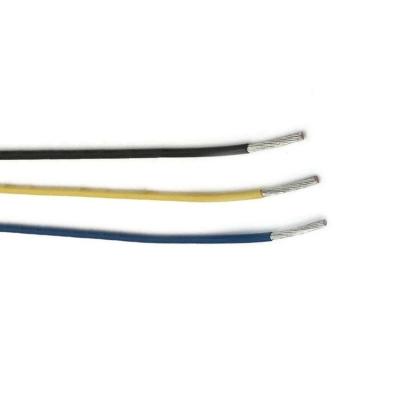 China Anti Corrosion FEP Insulated Wire 26 AWG high temperature Wire Blue Color for sale