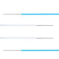 China 250 Degree PFA Coated Wire Silver Plated Copper Cable Single Core 600V for sale