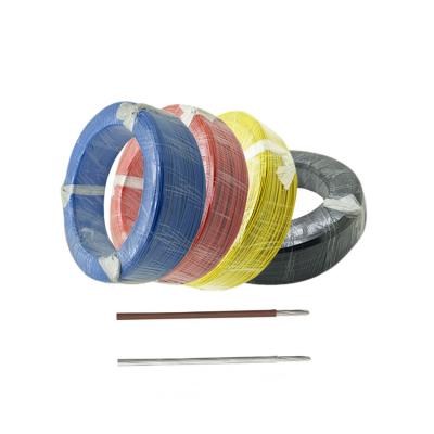 China 250C 18 Gauge High Temperature Wire FEP PFA PTFE  With 9 Colors for sale