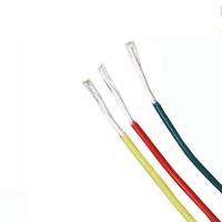 China Blue Color PTFE Silver Plated Stranded Copper Wire 16 Gauge for sale