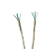 China high temperature Shielded PTFE Insulated Wires Stranded 4 Core For Electrical Connection for sale