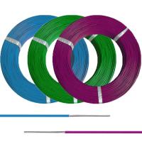 China FEP Coated 22 Awg Tinned Copper Wire High Temperature 19/0.2mm for sale