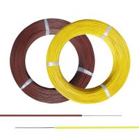 China FEP 24 Gauge Solid Core Wire Silver Plated High Voltage for sale