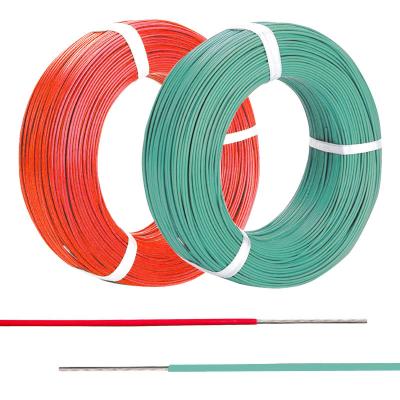 China 14 Gauge high temperature Silver Plated Copper Wire PTFE Insulation for sale