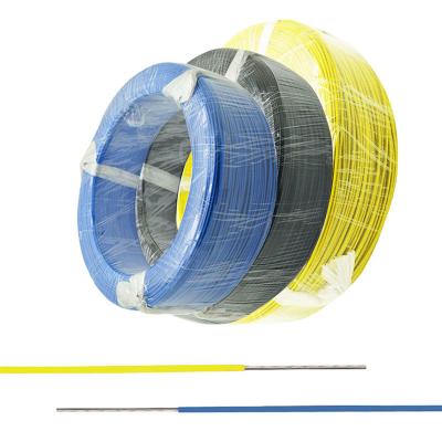 China 250C Electrical PFA Insulated Wires Single Core Copper Wire Silver Plated for sale