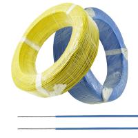 China 22 Gauge Single Core Copper Wire ETFE Insulated Tinned Plated for sale