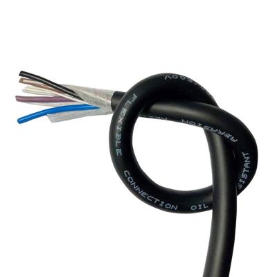China 4 Cores 5 Cores PUR Jacketed Cable High Flexible For Robot Arms for sale