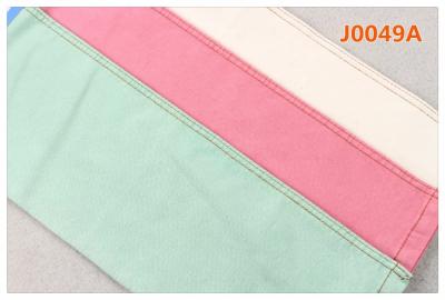China 98% Cotton 2% Spandex 9.5 Oz White Denim Jeans Fabric for sale