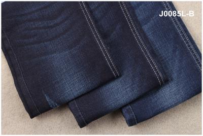 China Light Weight Slub Jeans Material Denim Fabric Dark Blue for sale