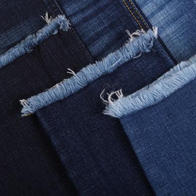 China Dyed Yarn Cotton Spandex Stretch Denim Fabric Customized Color for sale