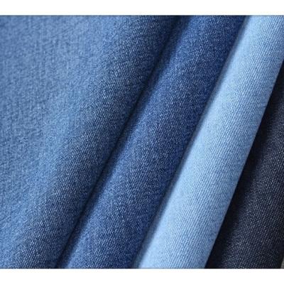 China 63'' 8oz Light Weight Dark Blue TC Denim Jean Fabric For Shirts And Pants for sale