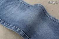 China Cotton Light Stretch Denim Fabric Dark Blue Color 58 Inch Width for sale