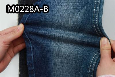 China 9.8Oz Desizing Cotton Spandex Denim Fabric For Pants Jacket By The Yard for sale