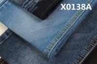 China 10.6Oz Grey Power Stretch Denim Fabric Super Dark Blue Sanforizing for sale