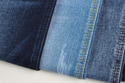 China 360Gsm Stretch Denim Fabric 3/1 Right Hand Twill With Slub for sale