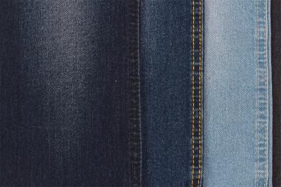China Sanforizing Stretch Denim Fabric 3/1 Right Hand Twill 339gsm for sale