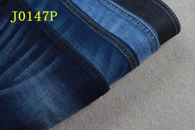 China 11oz UF Repreve Denim Fabric 3/1 Right Hand Twill Warp Slub For Kids for sale