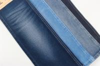 China OEM 343gsm Raw Denim Fabric 160cm Full Width Dark Blue Shade for sale