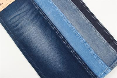 China OEM 343gsm Raw Denim Fabric 160cm Full Width Dark Blue Shade for sale