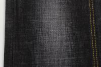 China Sanforizing 63'' Full Width 12Oz Cotton Spandex Denim Fabric With Warp Slub for sale