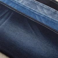 China Dual Cord 424gsm 12.5oz Cotton Polyester Denim Fabric For Uniform for sale