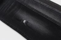 China High Elastic 11.5Oz Denim Fabric Black Color With White Backside Roll For Man Jeans for sale