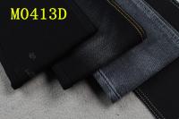 China 11.5oz Crosshatch Sulfur Black Denim Fabric For Jeans 2% Spandex High Stretch 58/59
